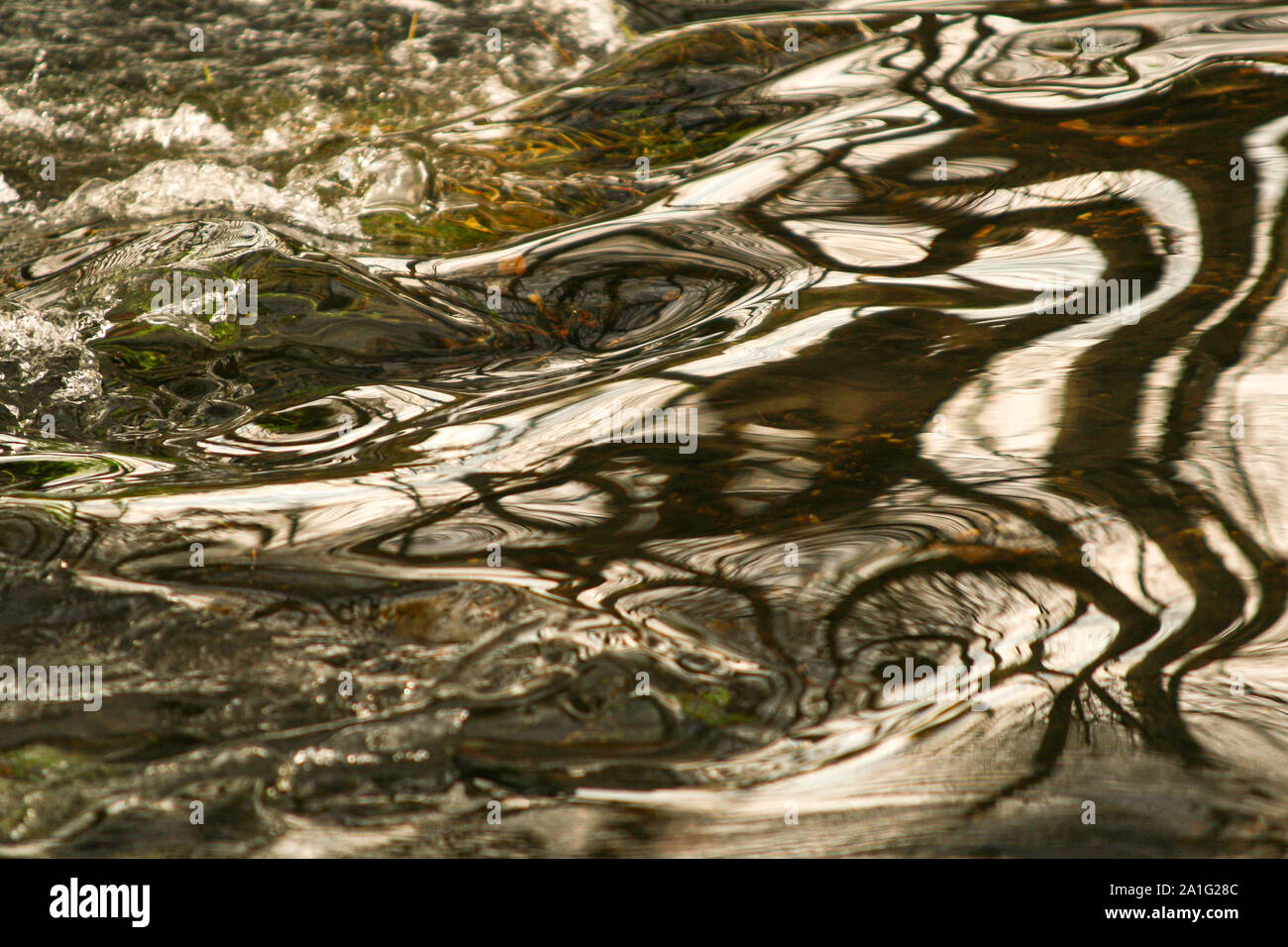 Golden water texture hi-res stock photography and images - Alamy