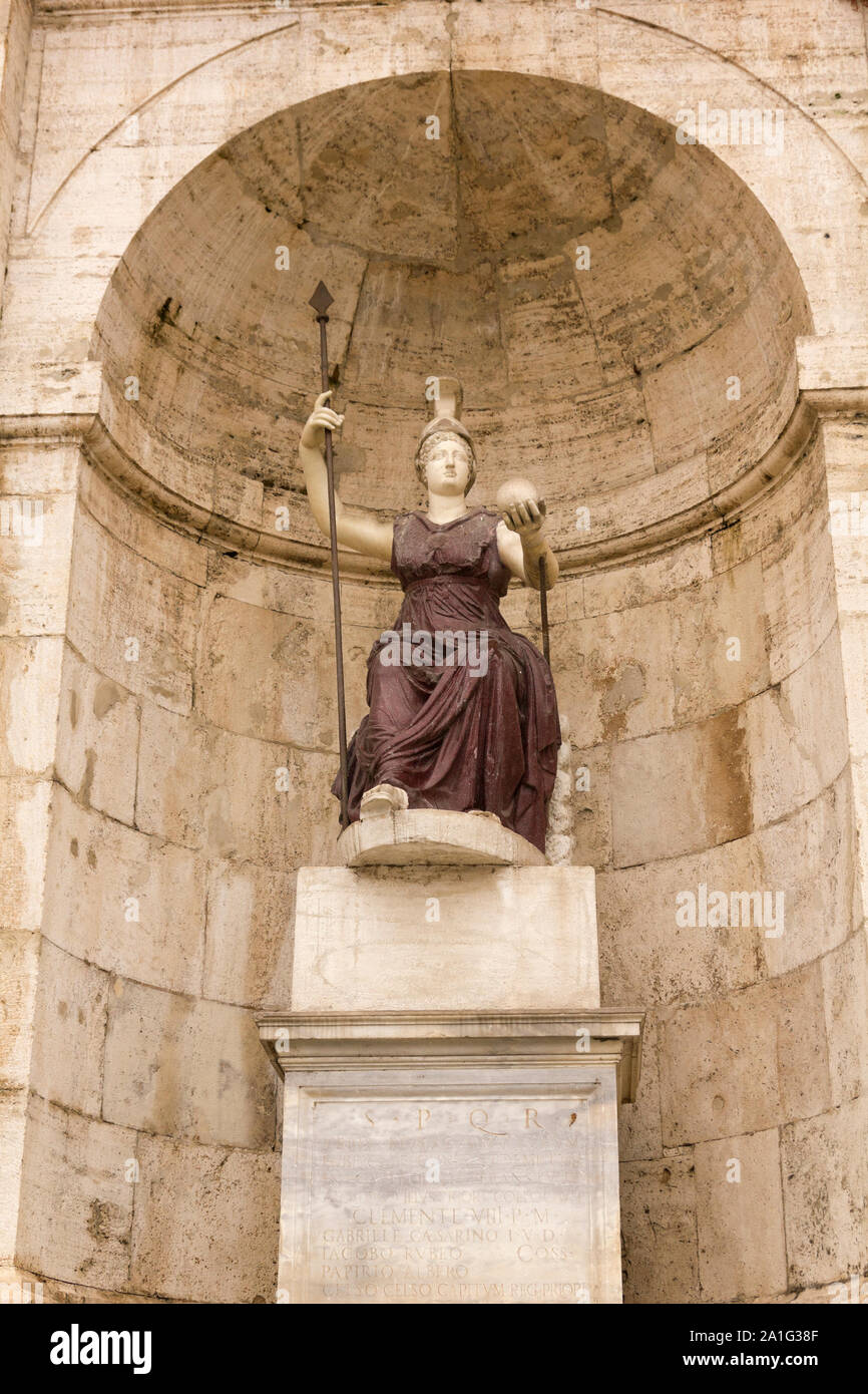 Minerva statue colour hi-res stock photography and images - Alamy