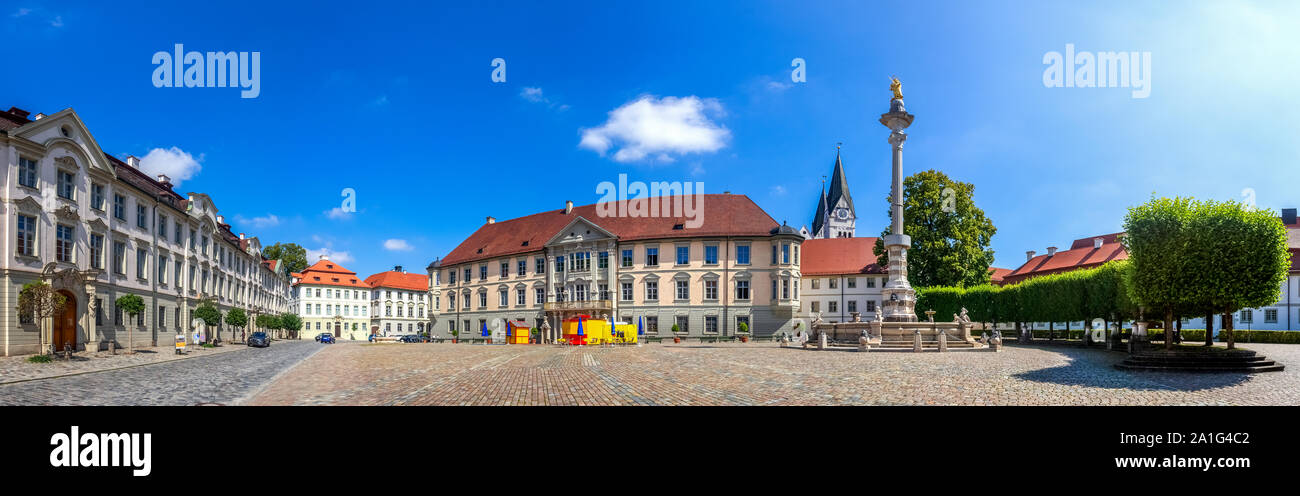 Residence Square, Eichstaett, Bavaria, Germany Stock Photo - Alamy