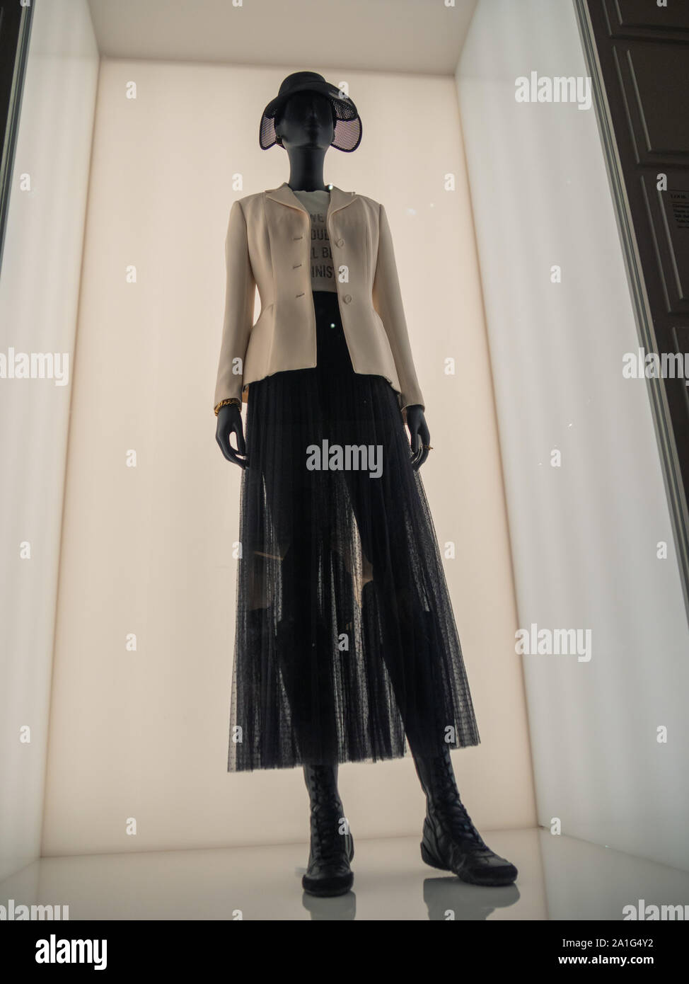 Model dress from Christian Dior Stock Photo - Alamy