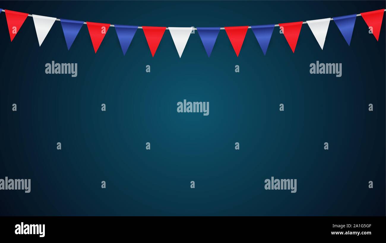 Party Background with Flags Vector Illustration Stock Vector Image & Art - Alamy