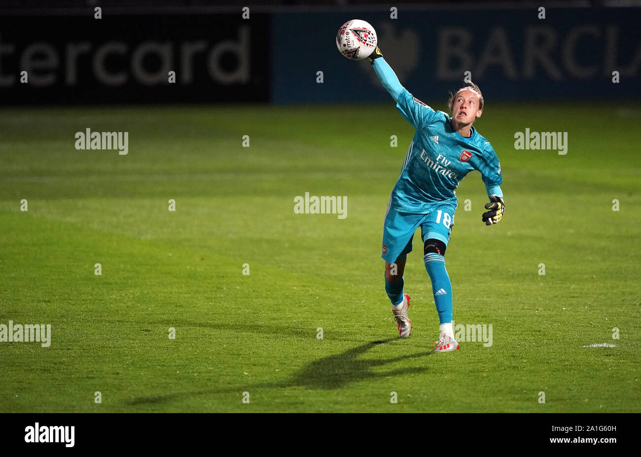 Arsenal goalkeeper pauline peyraud magnin hi-res stock photography and ...