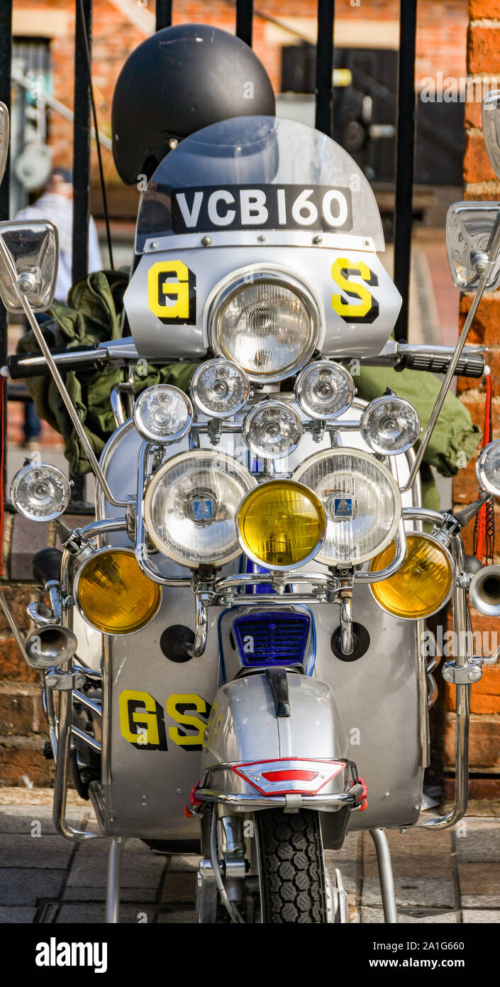 Rally headlights hi-res stock photography and images - Alamy