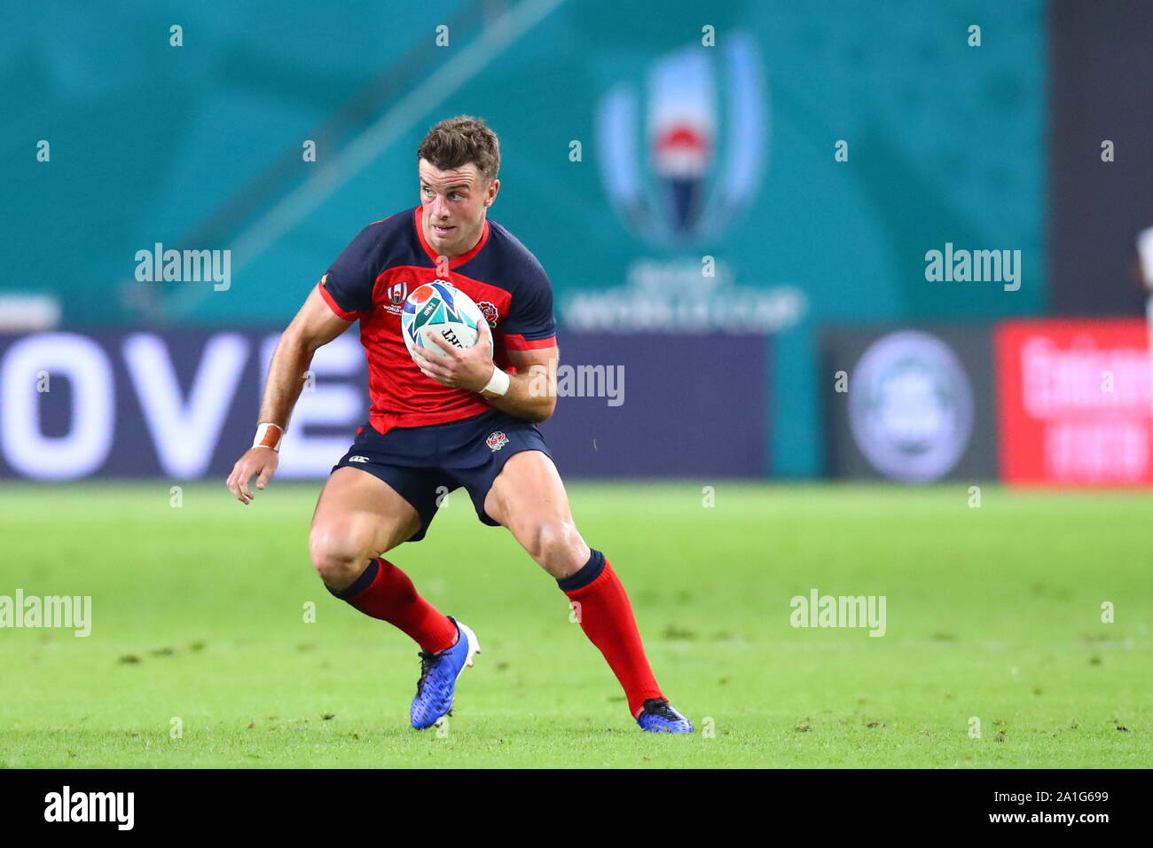 Kobe, Hyogo, Japan. 26th Sep, 2019. George Ford (ENG) Rugby : 2019 ...