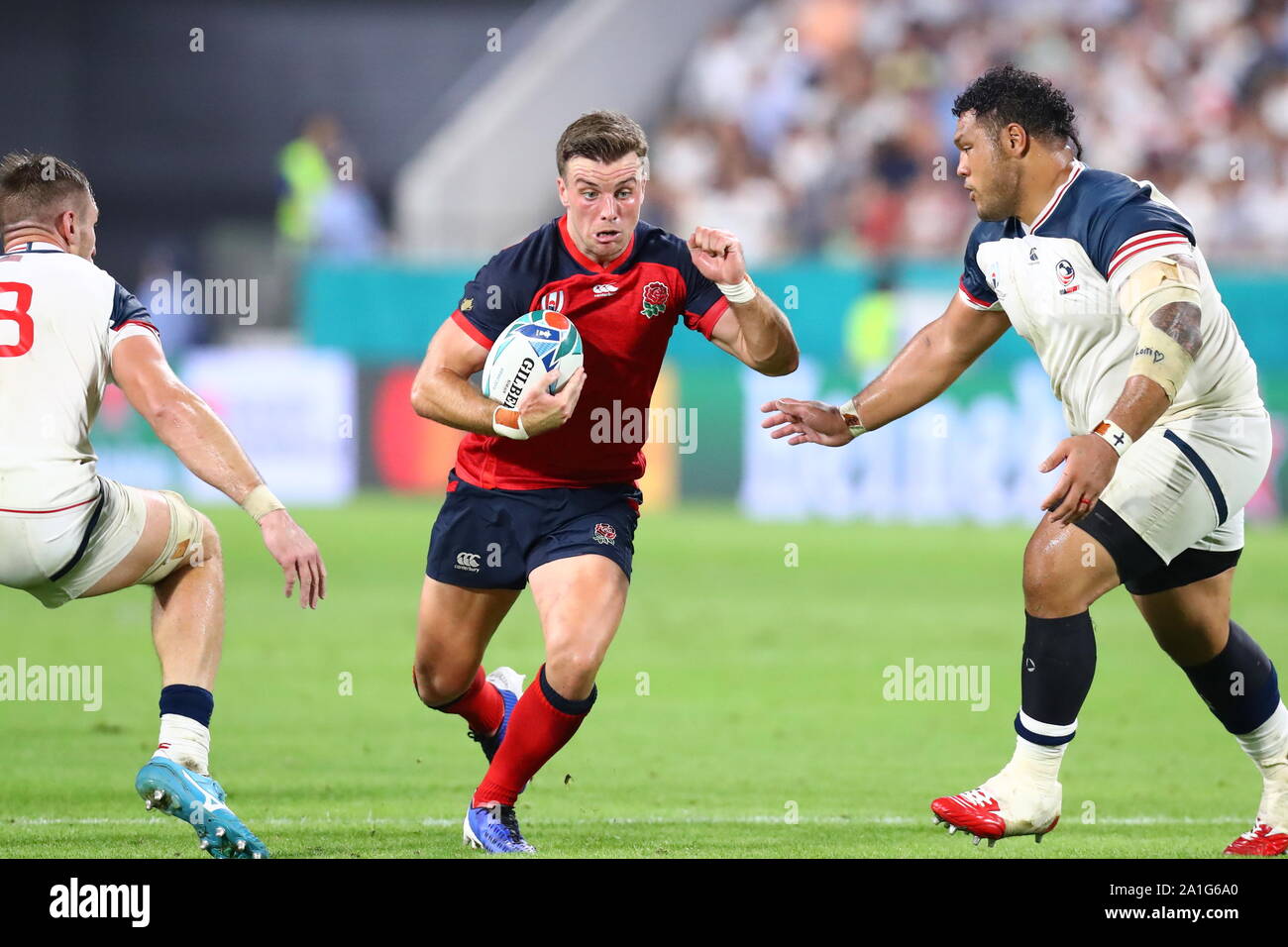 Kobe, Hyogo, Japan. 26th Sep, 2019. George Ford (ENG) Rugby : 2019 ...