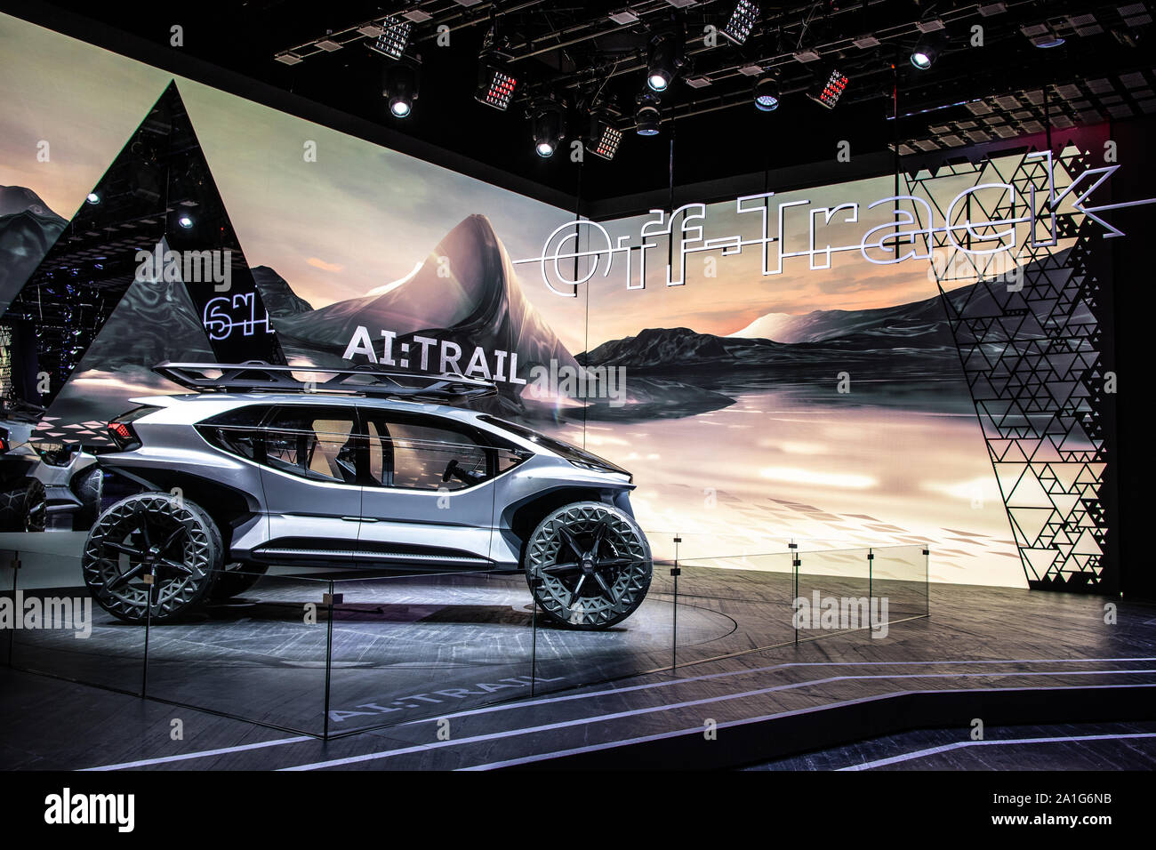 Frankfurt, Germany, Sep 2019 New all-electric Audi AI:TRAIL quattro ...