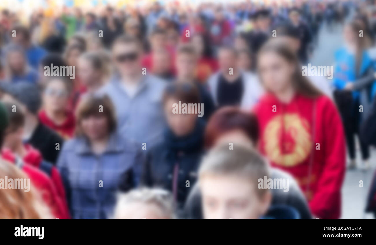 Unorganized crowd hi-res stock photography and images - Alamy