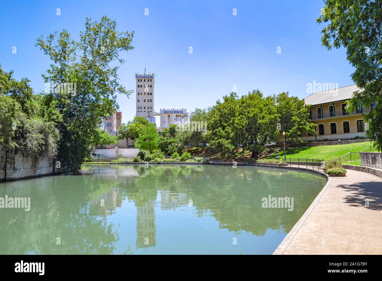San Antonio Riverwalk is a popular travel destination with outdoor ...