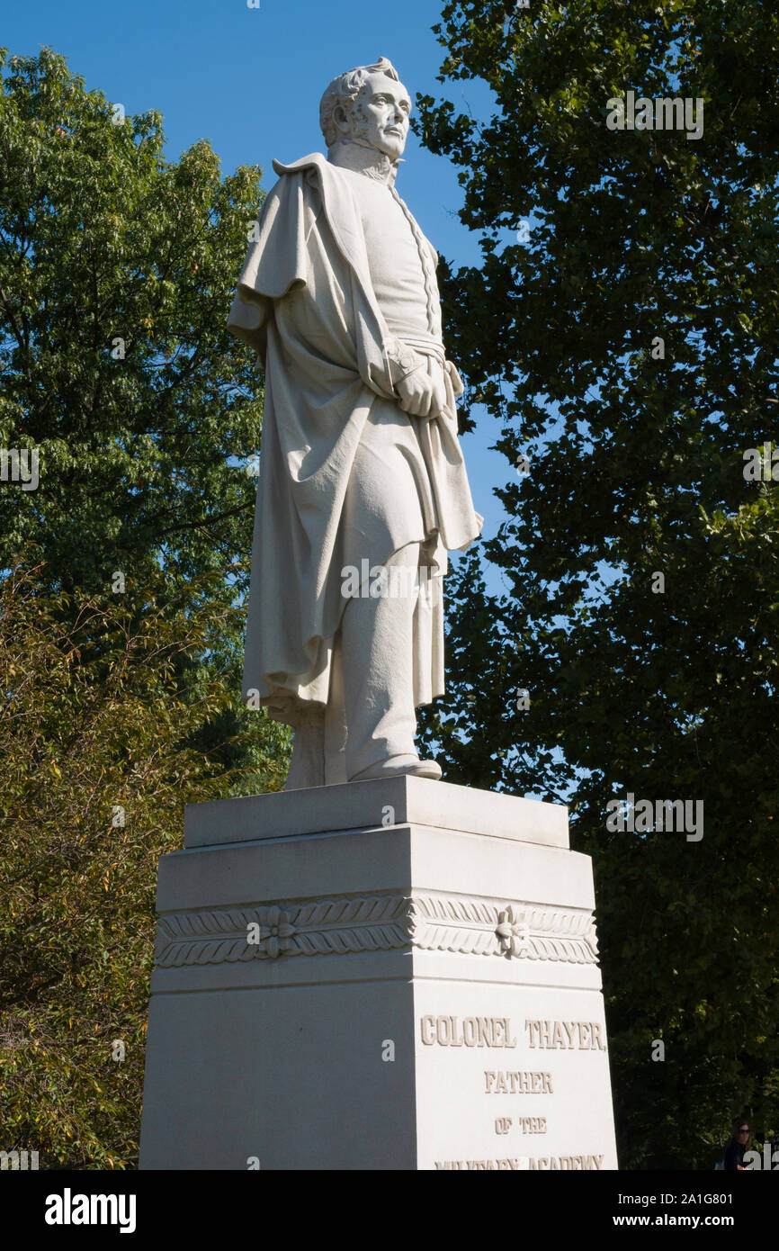 West point sylvanus thayer hi-res stock photography and images - Alamy