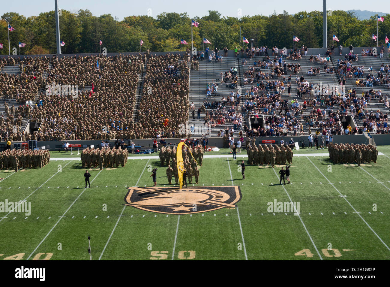 Miche Football Stadium at the United States Military Academy, West ...