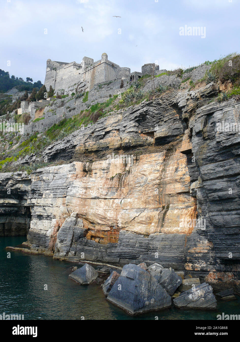 Doria castle porto venere hi-res stock photography and images - Alamy