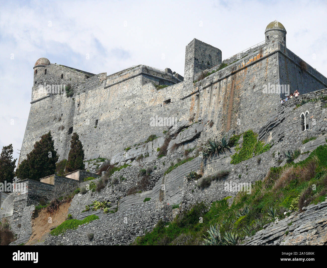 Doria castle porto venere hi-res stock photography and images - Alamy