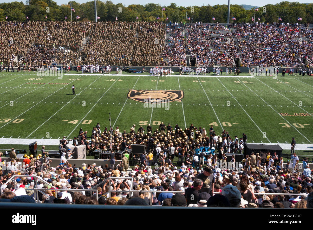 Military academy stadium hi-res stock photography and images - Alamy