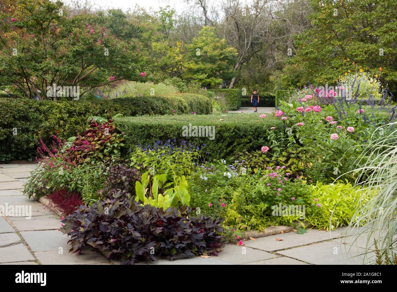 The Conservatory Garden, Central Park, NYC Stock Photo - Alamy