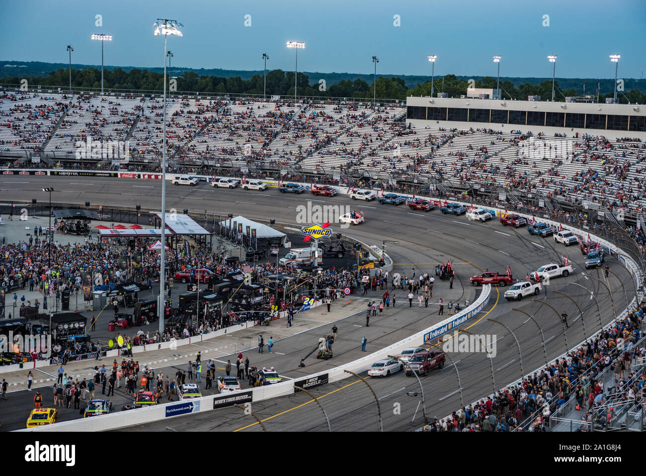 NASCAR Championship 400 at Richmond, VA. race track Stock Photo - Alamy