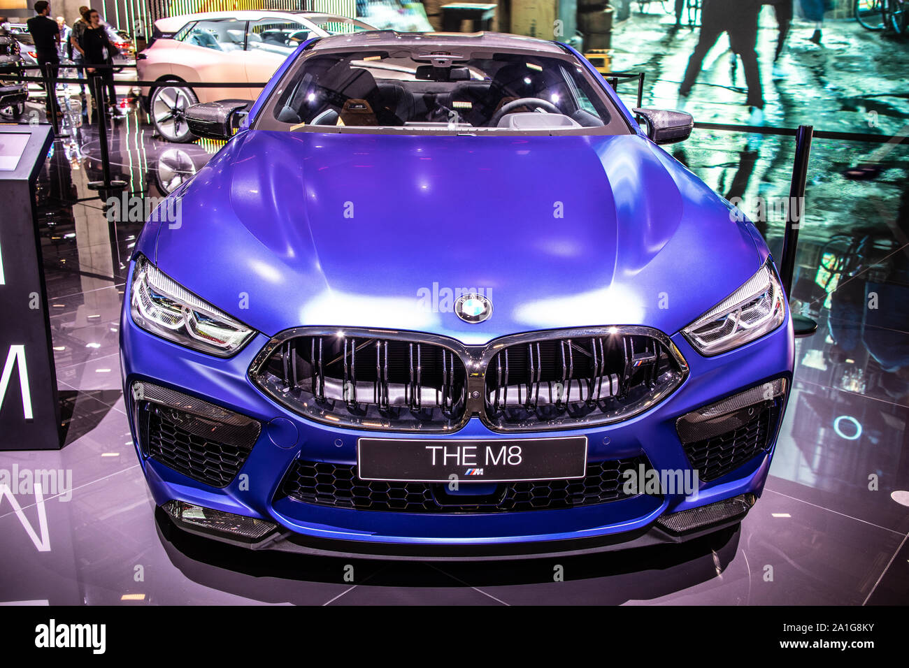 Frankfurt, Germany, Sep 2019: BMW The 8 Series M8 Competition xDrive at ...