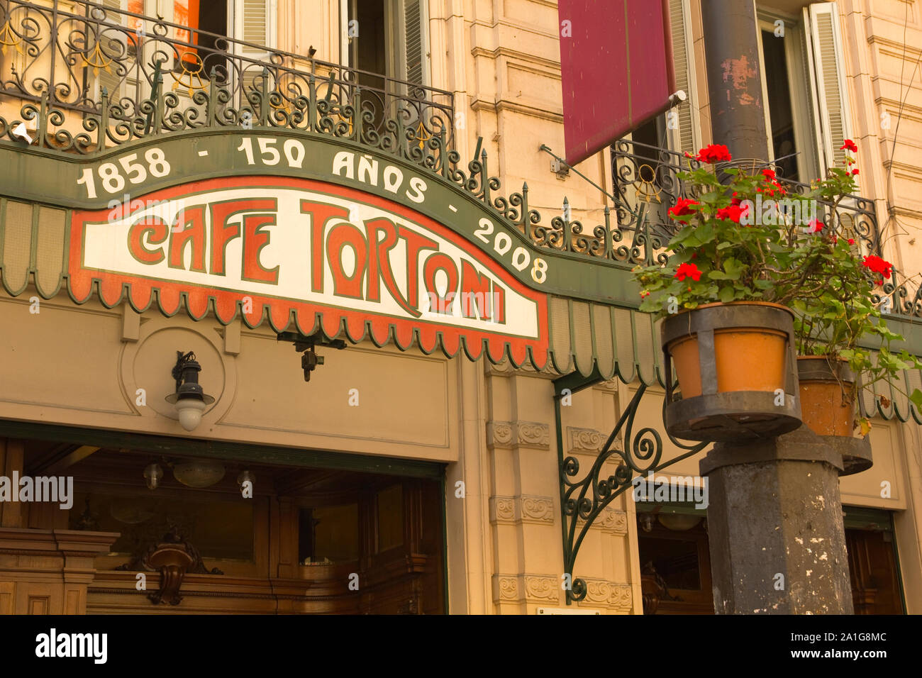 Cafe Tortoni, in May avenue, Buenos Aires, Argentina. Caf Tortoni is ...