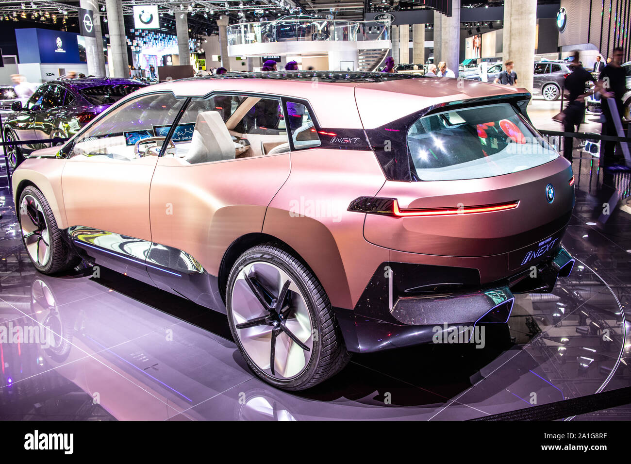 Frankfurt, Germany, Sep 2019 BMW Vision iNEXT Concept Prototype Car ...