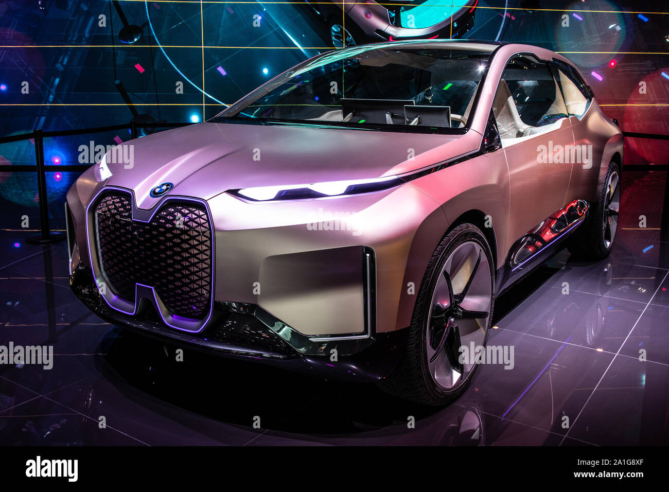 Frankfurt, Germany, Sep 2019 BMW Vision iNEXT Concept Prototype Car ...