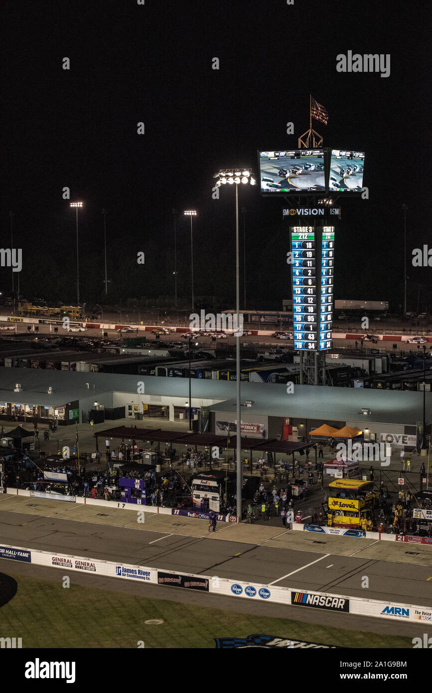 NASCAR Championship 400 at Richmond, VA. race track Stock Photo - Alamy