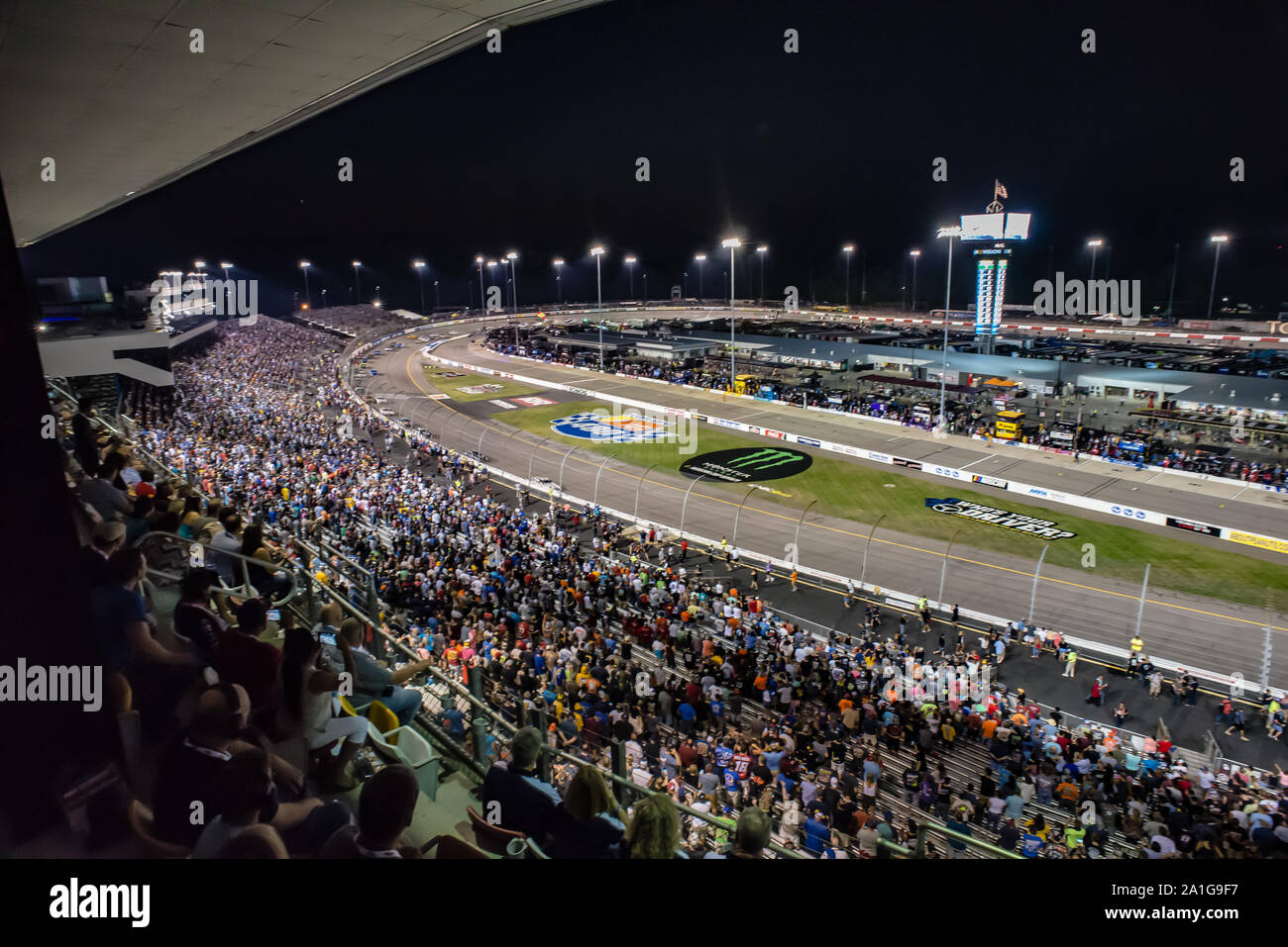 NASCAR Championship 400 at Richmond, VA. race track Stock Photo - Alamy