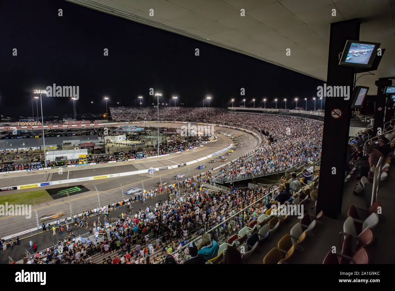NASCAR Championship 400 at Richmond, VA. race track Stock Photo - Alamy