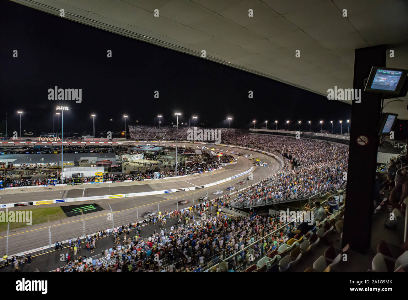 NASCAR Championship 400 at Richmond, VA. race track Stock Photo - Alamy