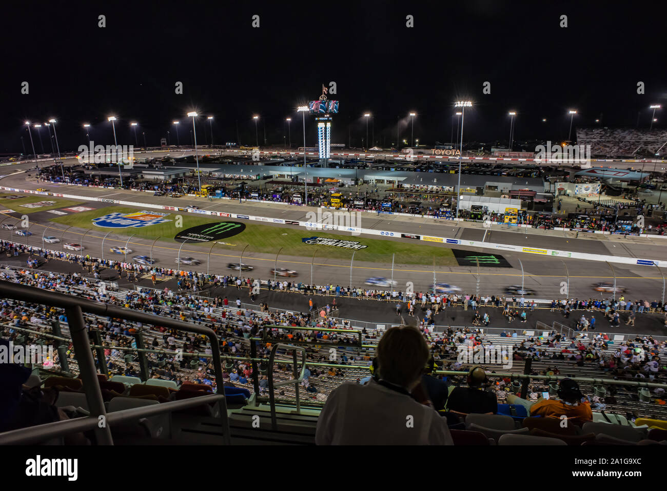 NASCAR Championship 400 at Richmond, VA. race track Stock Photo - Alamy