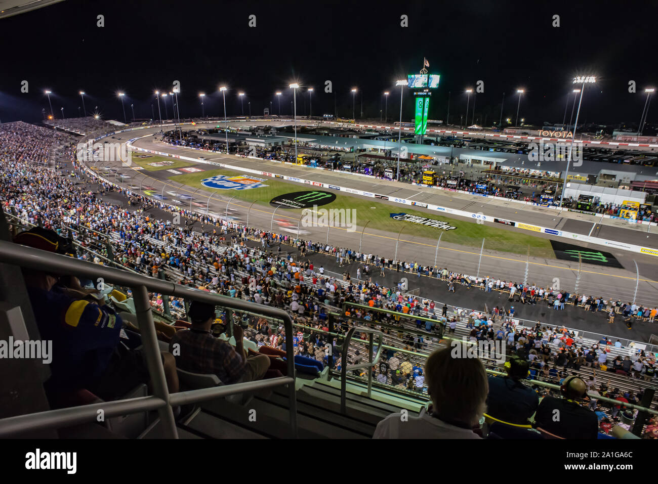 NASCAR Championship 400 at Richmond, VA. race track Stock Photo - Alamy