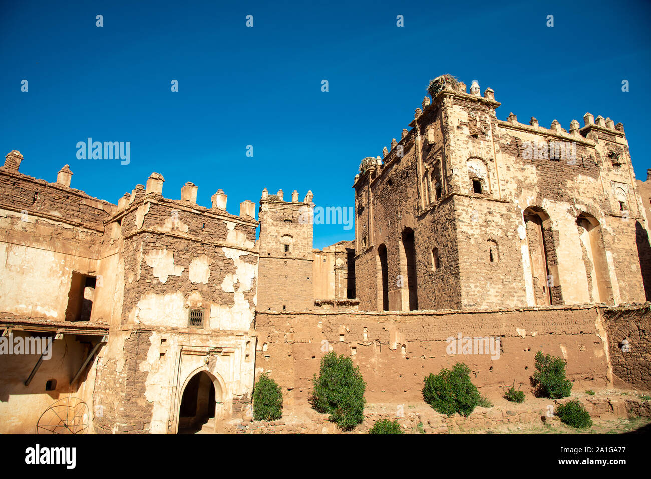 famous casbah of Telouet in Maroc Stock Photo - Alamy