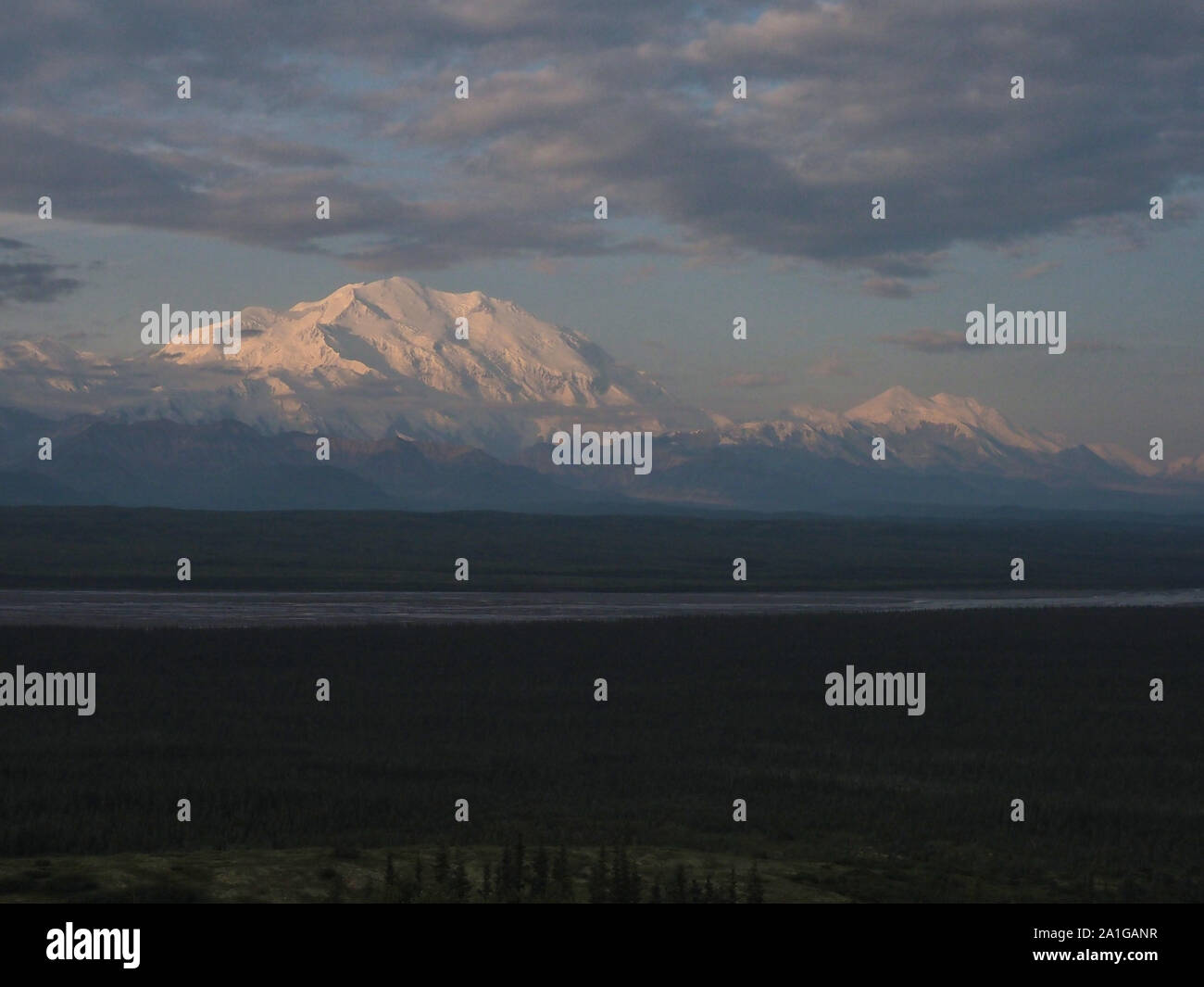 Mount Denali McKinley Alaska USA Stock Photo - Alamy