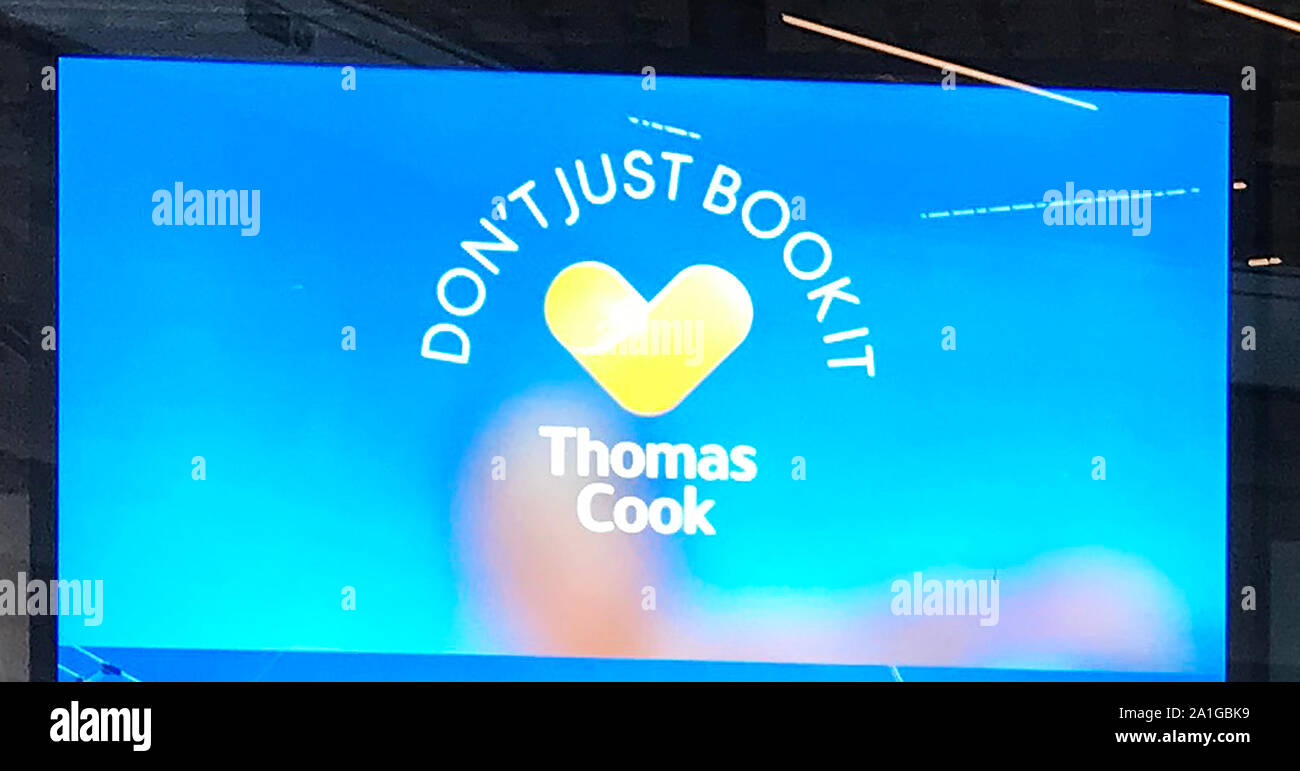 Thomas cook heart logo hi-res stock photography and images - Alamy