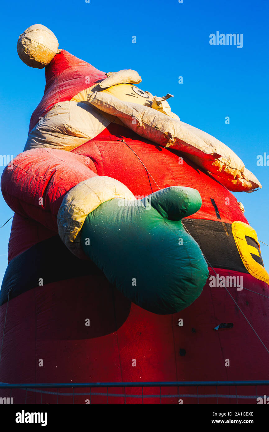 Big santa full of air hi-res stock photography and images - Alamy