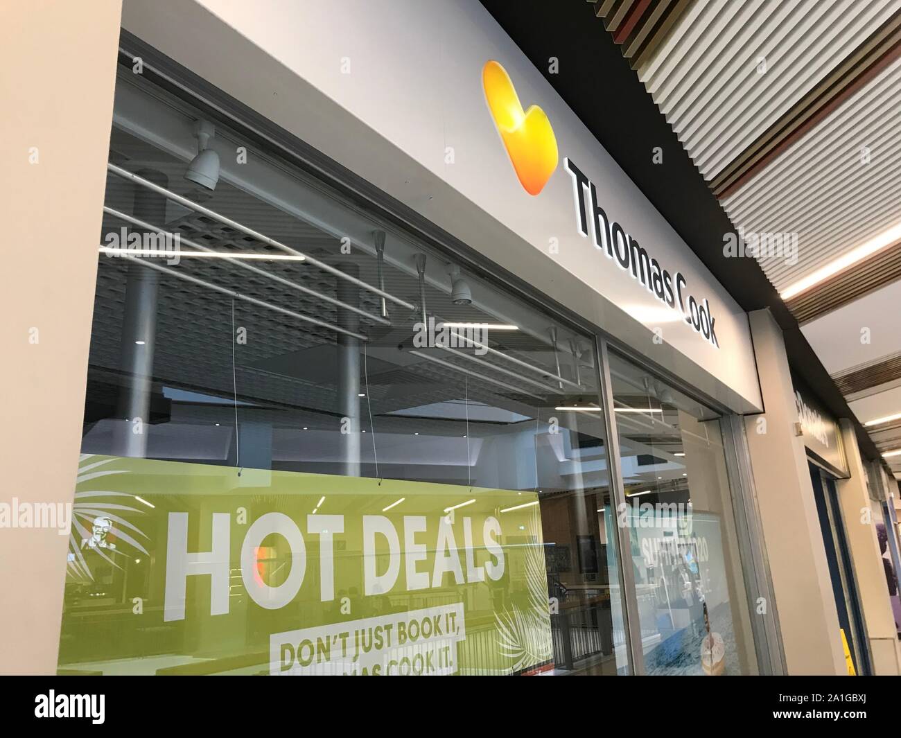 23rd September 2019 Thomas Cook collapses, UK - 23 Sep 2019 Maidstone ...