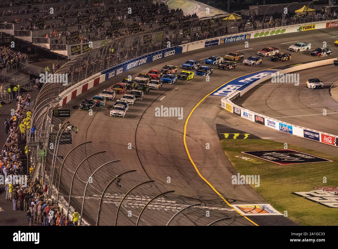 NASCAR Championship 400 at Richmond, VA. race track Stock Photo - Alamy