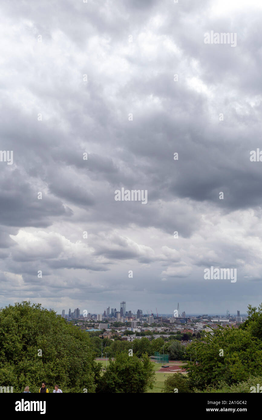 London, United Kingdom - 06 09 2019: Parliament Hill Viewpoint in ...
