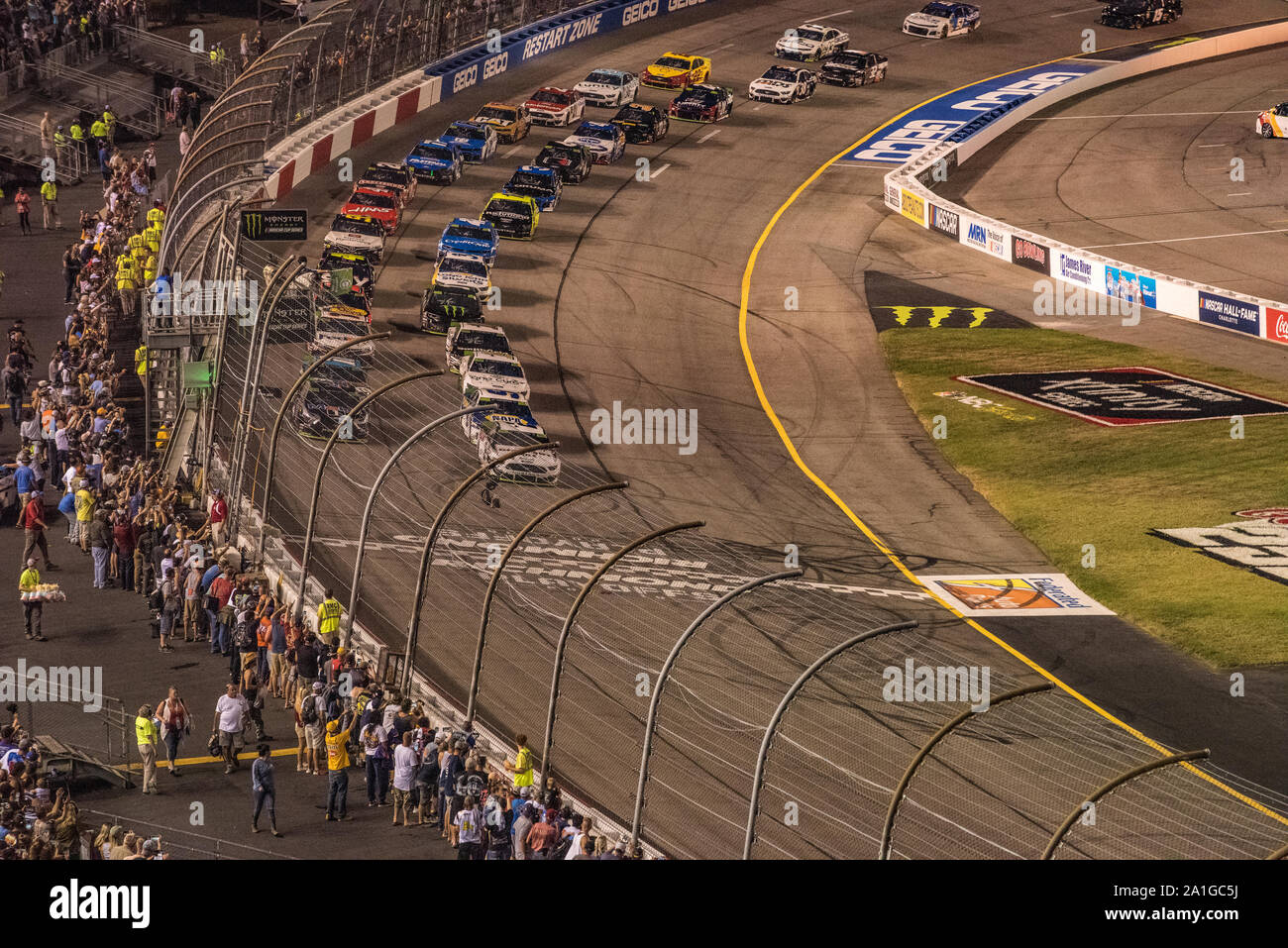 NASCAR Championship 400 at Richmond, VA. race track Stock Photo - Alamy