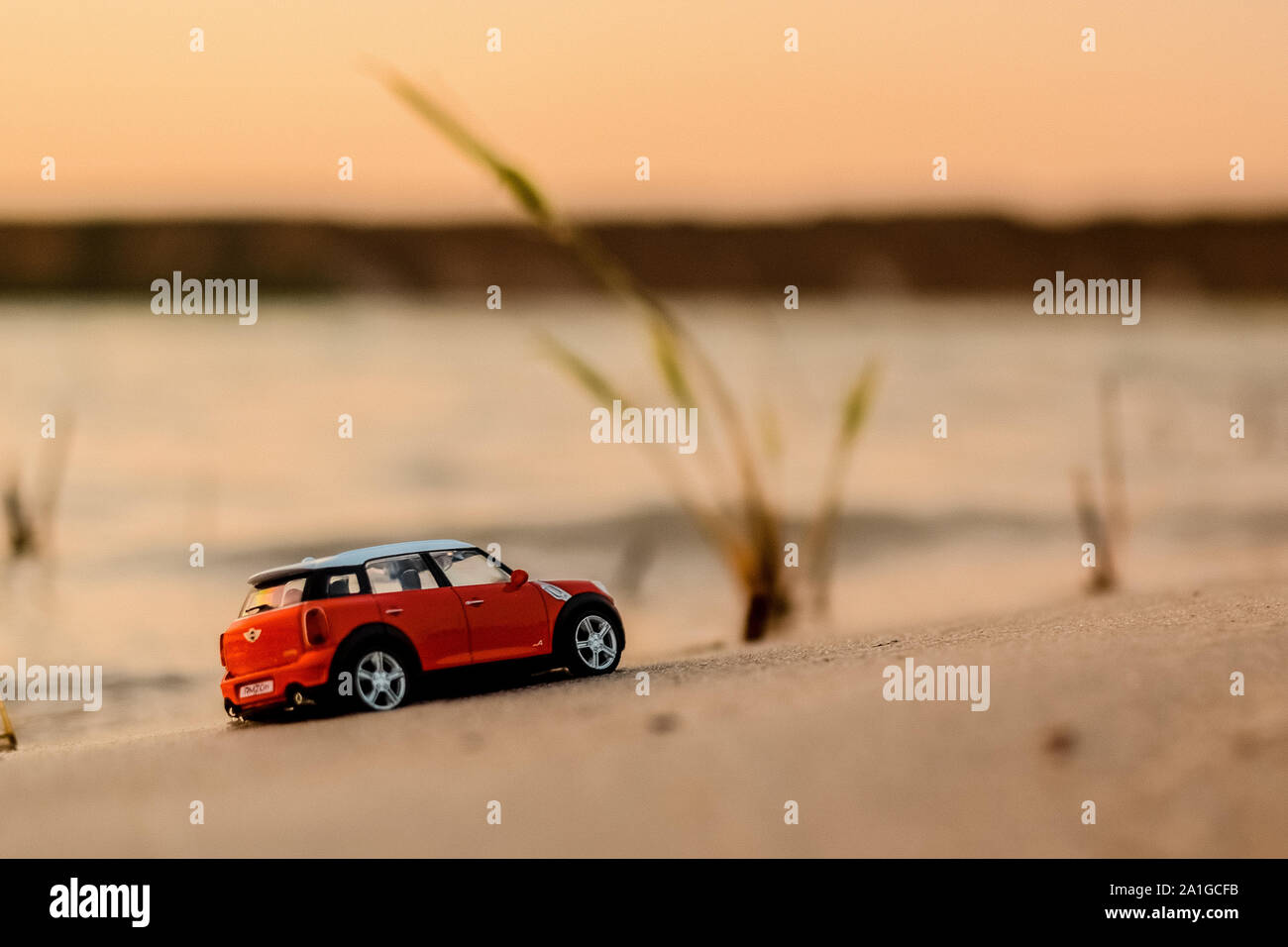 Pacific electric red car hi-res stock photography and images - Alamy