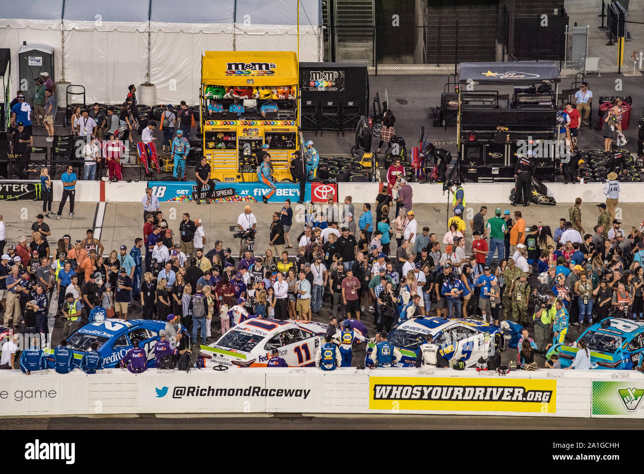 NASCAR Championship 400 at Richmond, VA. race track Stock Photo - Alamy