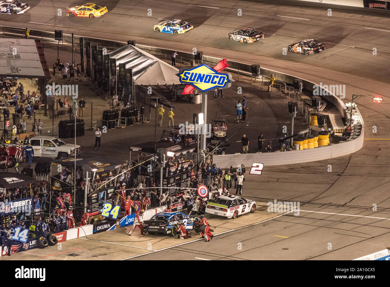 NASCAR Championship 400 at Richmond, VA. race track Stock Photo - Alamy