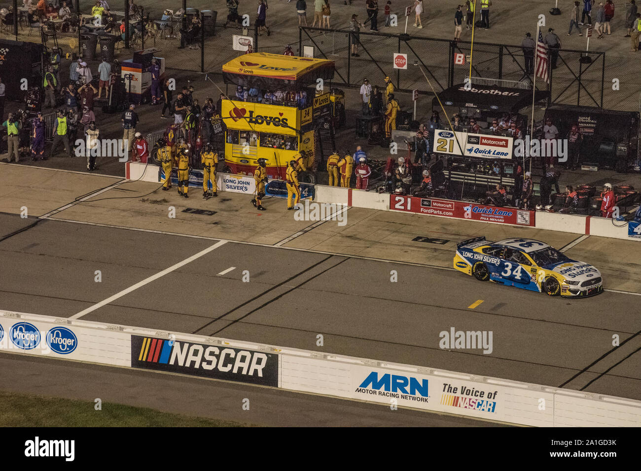 NASCAR Championship 400 at Richmond, VA. race track Stock Photo - Alamy