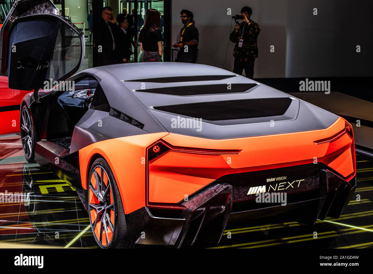 Frankfurt, Germany, Sep 2019 BMW Vision M NEXT Concept Prototype Car ...