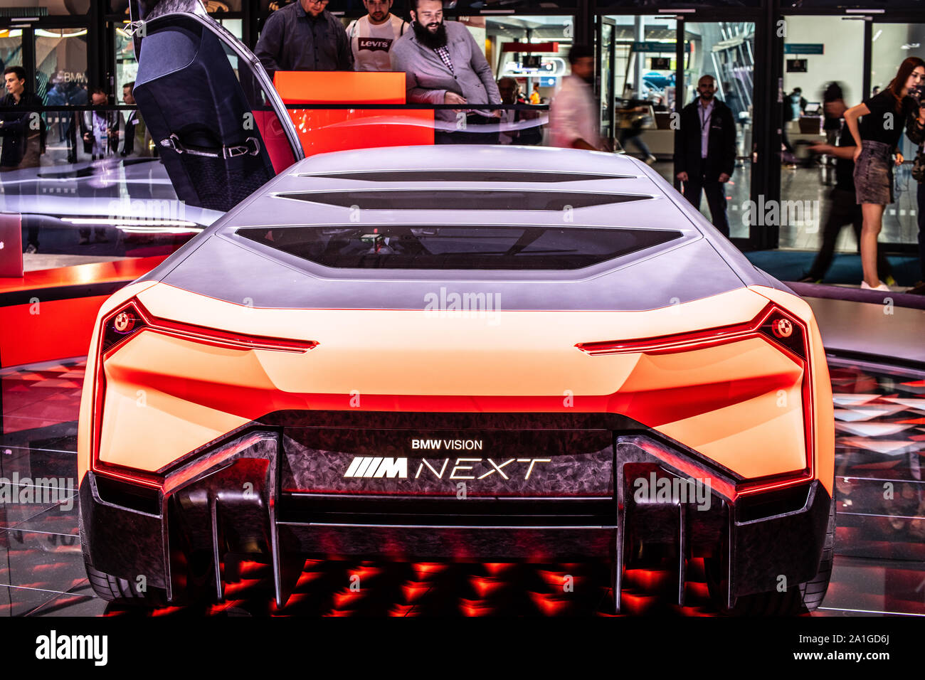 Frankfurt, Germany, Sep 2019 BMW Vision M NEXT Concept Prototype Car ...