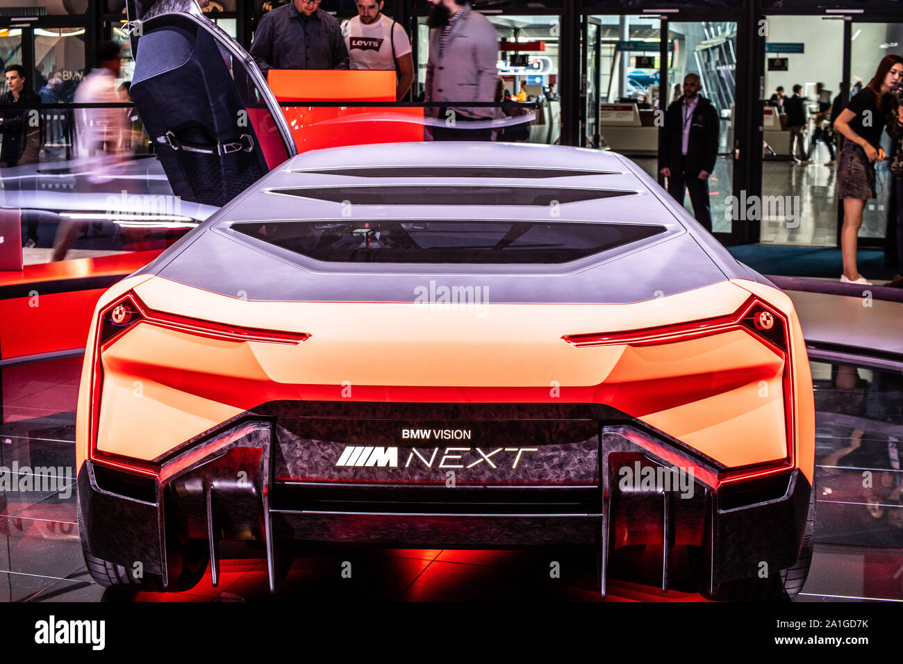 Frankfurt, Germany, Sep 2019 BMW Vision M NEXT Concept Prototype Car ...