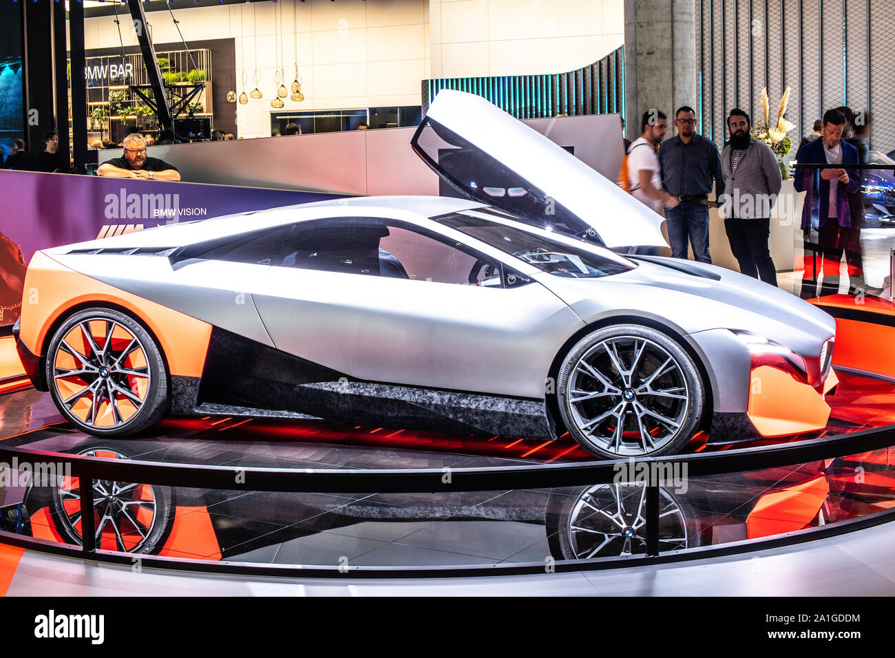 Frankfurt, Germany, Sep 2019 BMW Vision M NEXT Concept Prototype Car ...