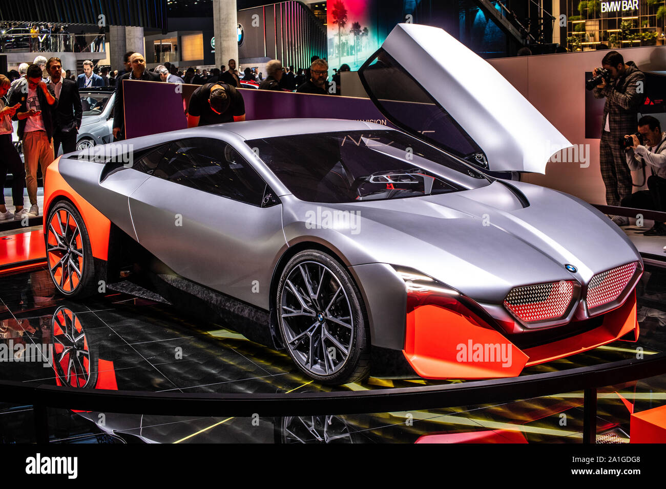 Frankfurt, Germany, Sep 2019 BMW Vision M NEXT Concept Prototype Car ...