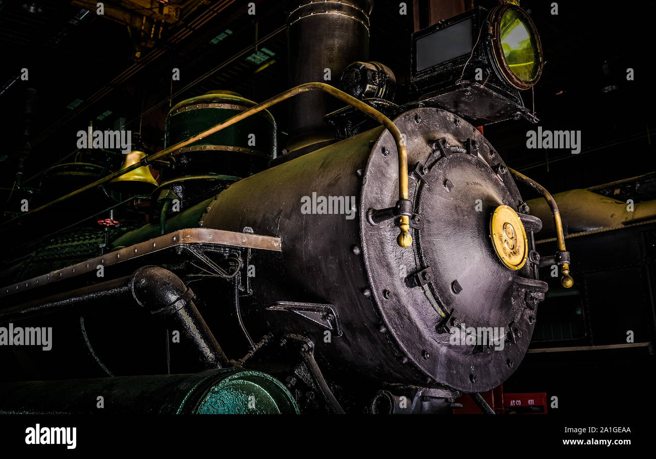 Railroad steam locomotive hi-res stock photography and images - Alamy
