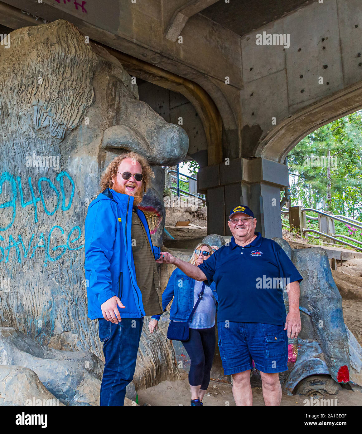 Fremont troll hi-res stock photography and images - Alamy