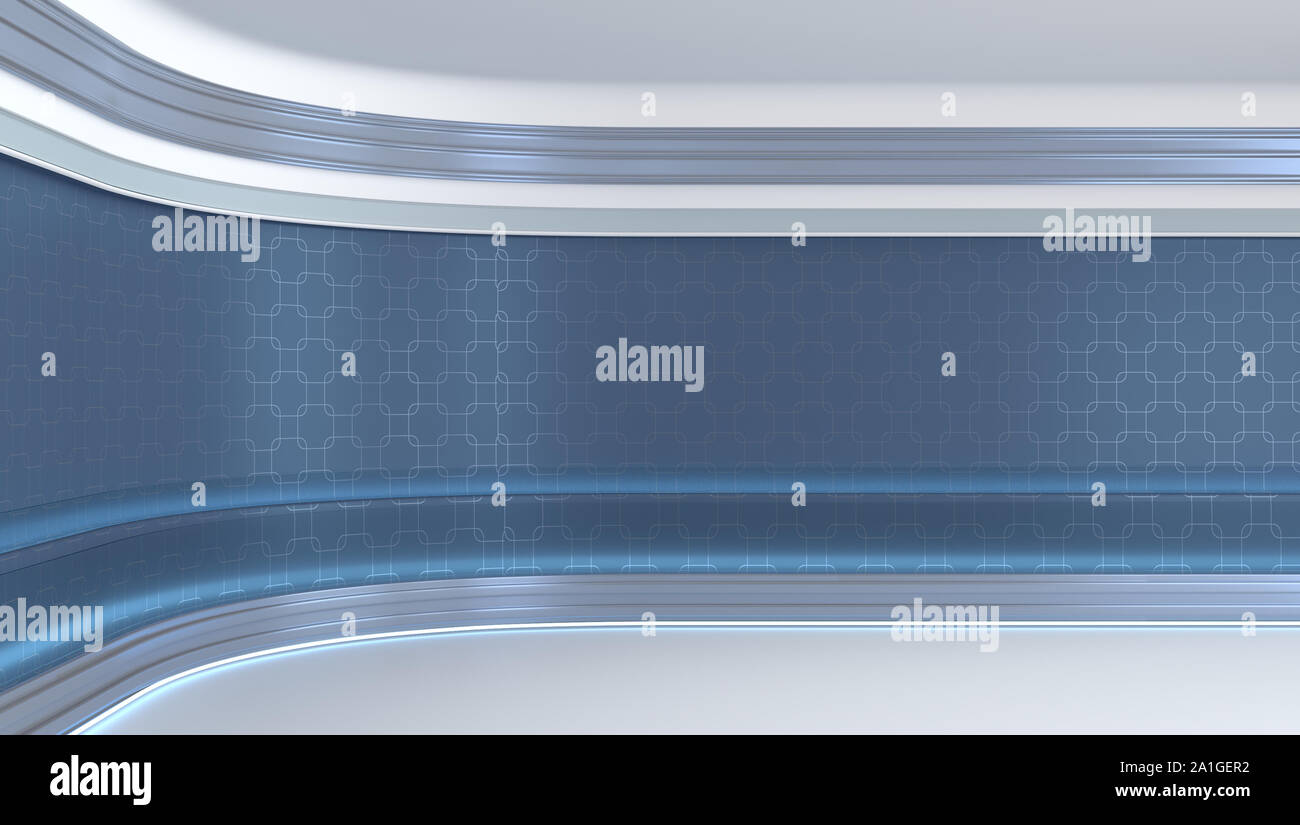 Virtual studio 3d illustration background Stock Photo - Alamy