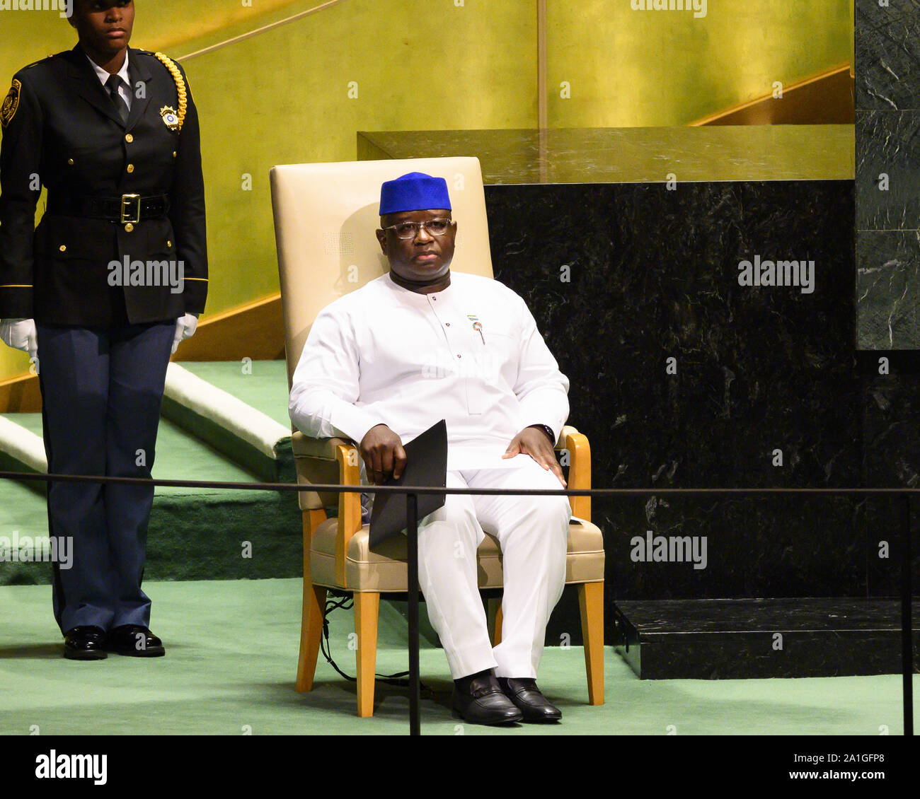 Julius maada bio hi-res stock photography and images - Alamy